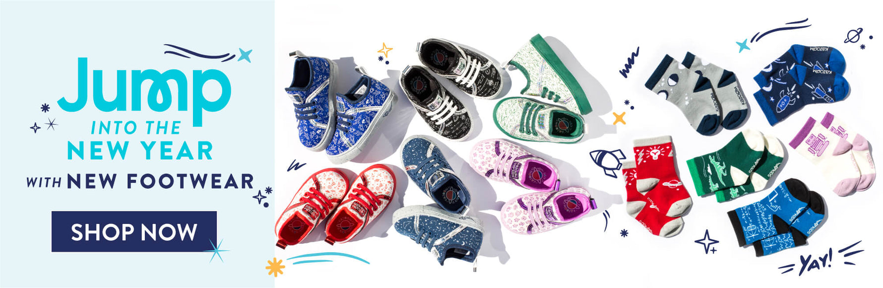 Kids Shoes Online | STEM-Inspired | Shop Kazoom Kids
